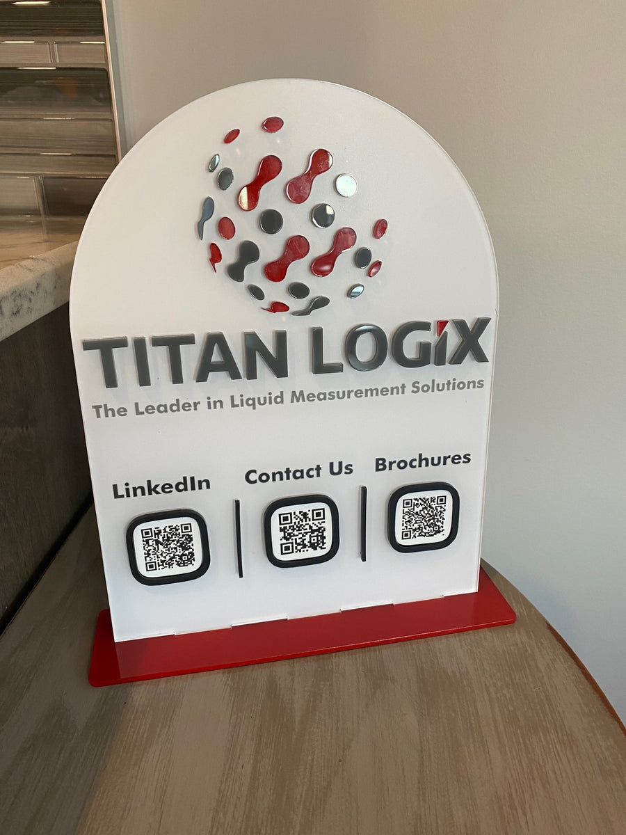 QR Code Sales Sign – Engravables Design Studio